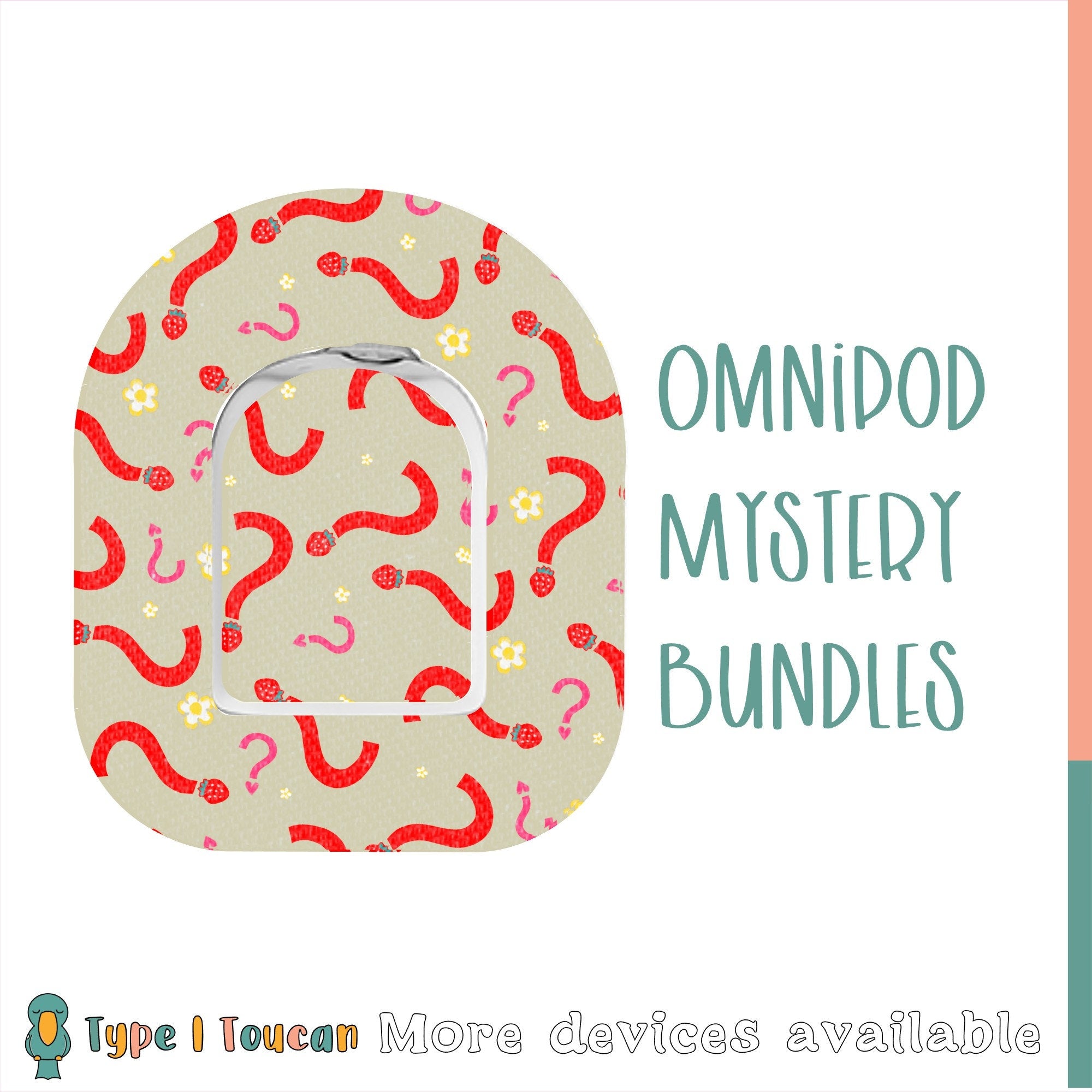Mystery Pack Omnipod Overpatch – Type 1 Toucan